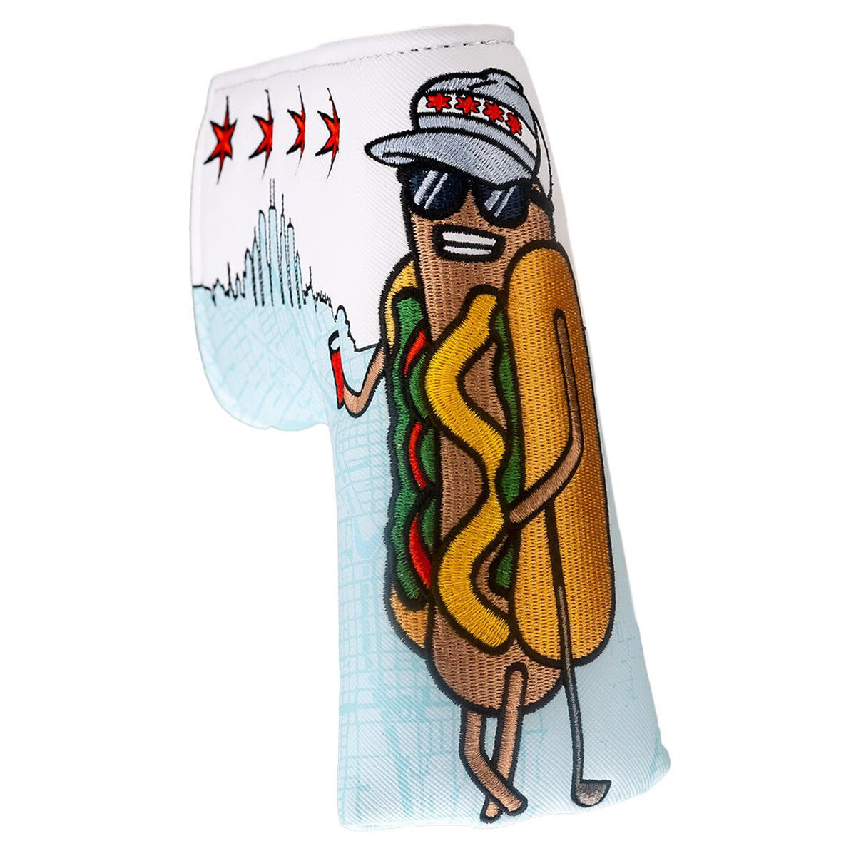 Pins & Aces Chicago Dog Blade Putter Cover | PGA TOUR Superstore