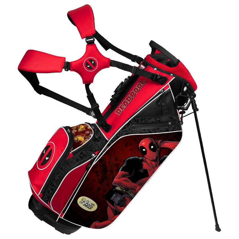 Team Effort Deadpool Caddie Carry Hybrid Bag Pga Tour Superstore