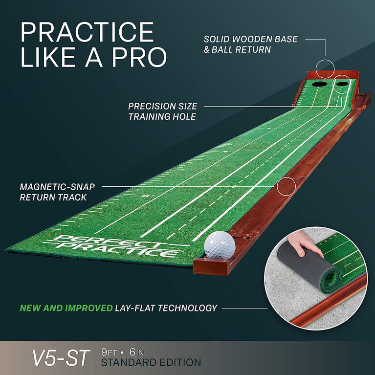 Perfect Practice V5 Putting Mat | PGA TOUR Superstore