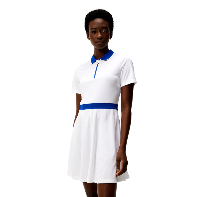 J Lindeberg Helga Banded Pleated Short Sleeve Dress Pga Tour Superstore