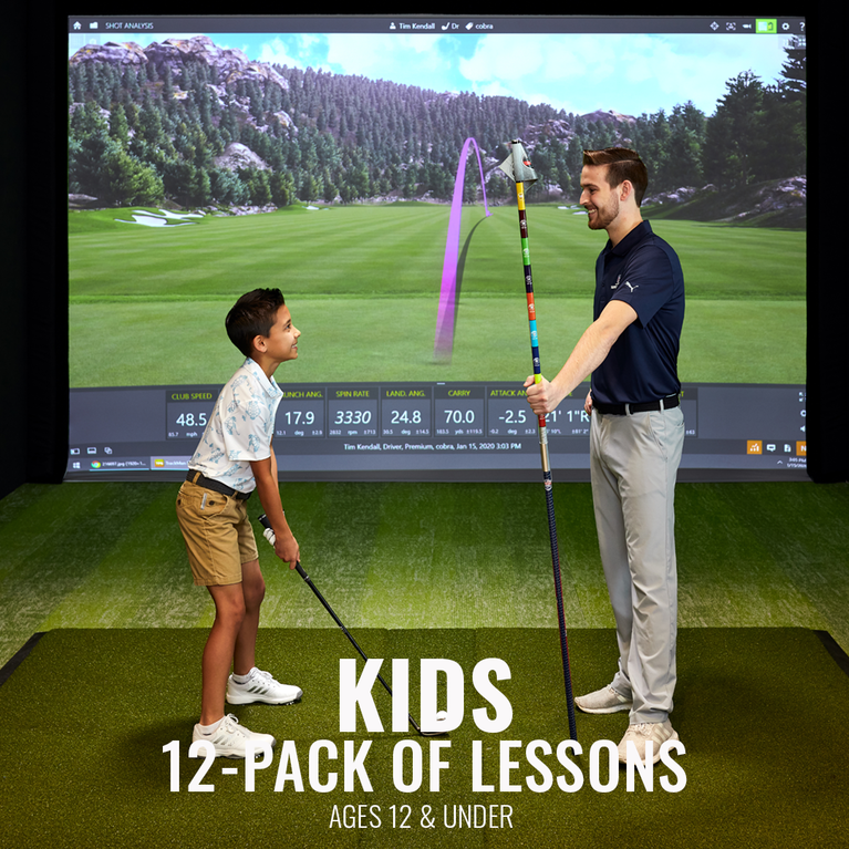Kids 12 & under 12-Pack Lessons | PGA TOUR Superstore
