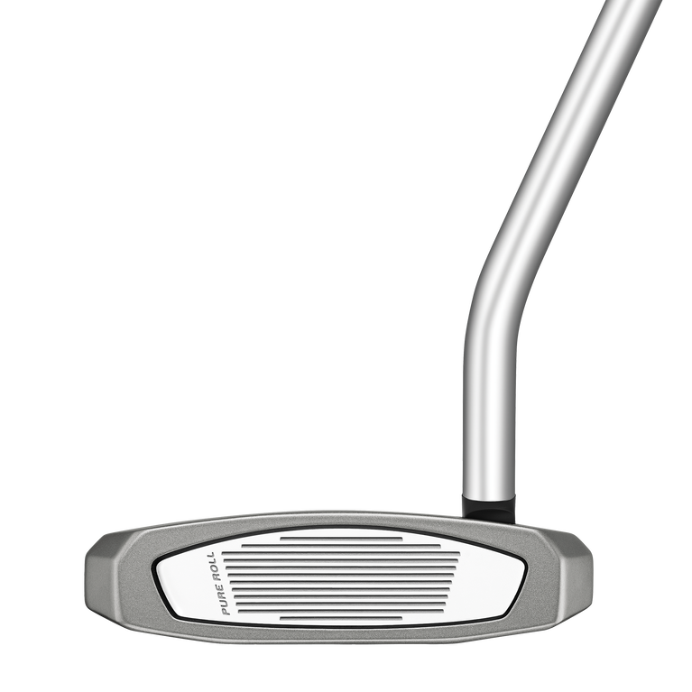 TaylorMade Spider SR Platinum/White Single Bend Putter | PGA TOUR ...