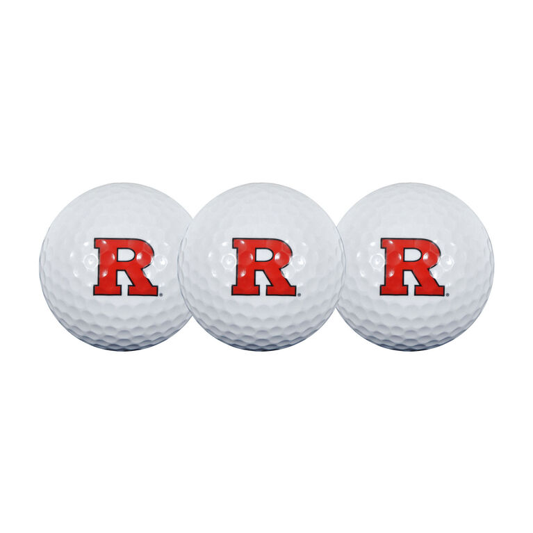 Team Effort Rutgers Scarlet Knights Golf Ball 3-Pack | PGA TOUR Superstore