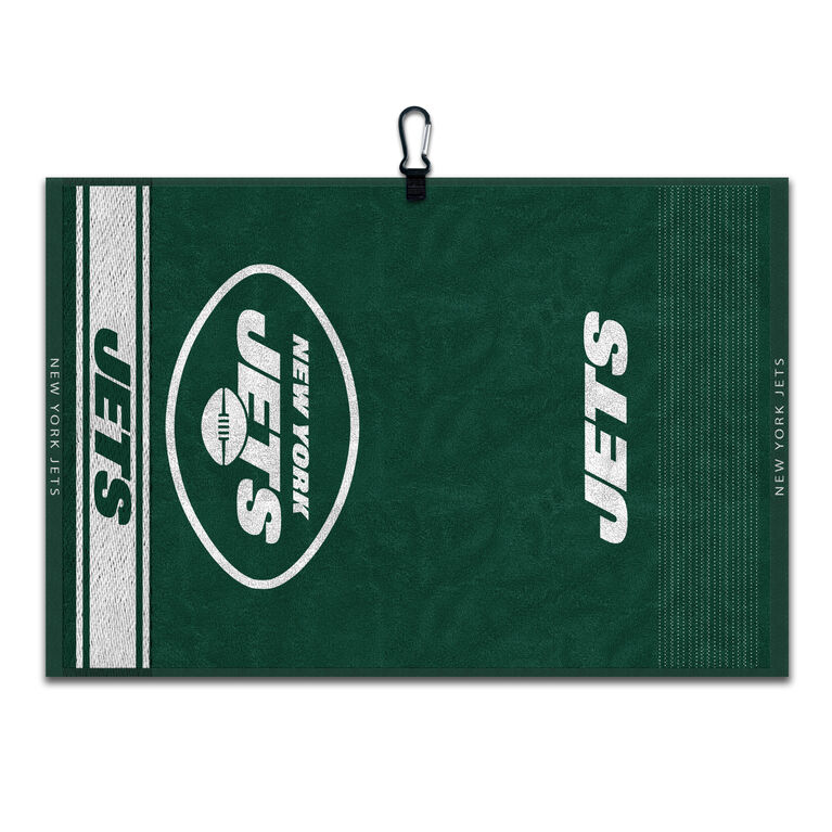 Team Effort New York Jets Jacquard Towel | PGA TOUR Superstore