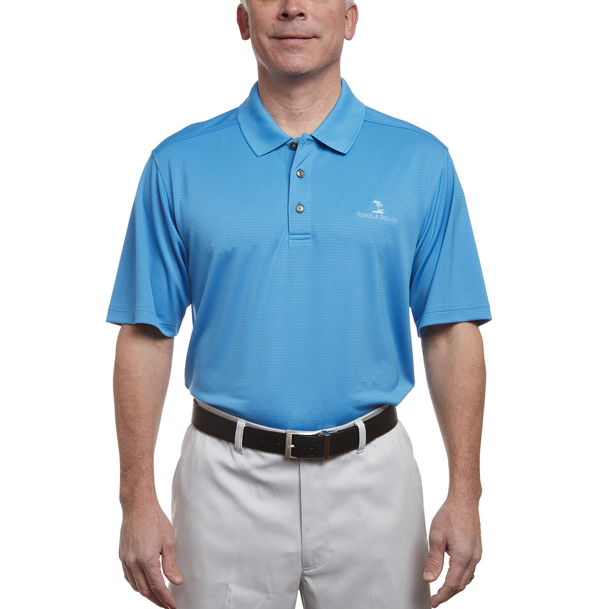Pebble Beach Textured Polo Pga Tour Superstore