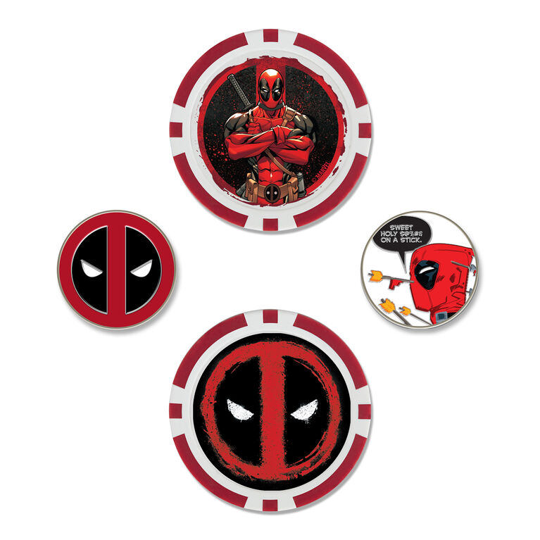 Team Effort Deadpool Ball Marker Set Pga Tour Superstore