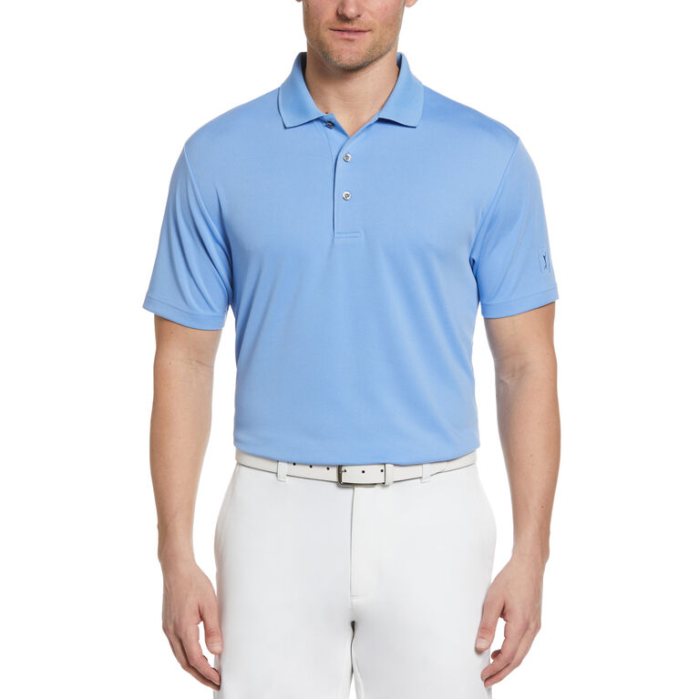 Pga Tour Apparel Birdseye Textured Polo Pga Tour Superstore
