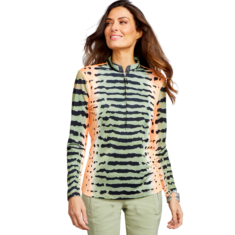 Jamie Sadock Tiger Tango Quarter Zip Pull Over Pga Tour Superstore