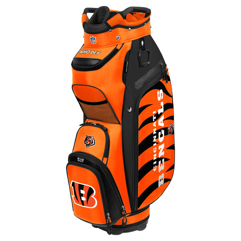 Team Effort Cincinnati Bengals Bucket Iii Cooler Cart Bag Pga Tour