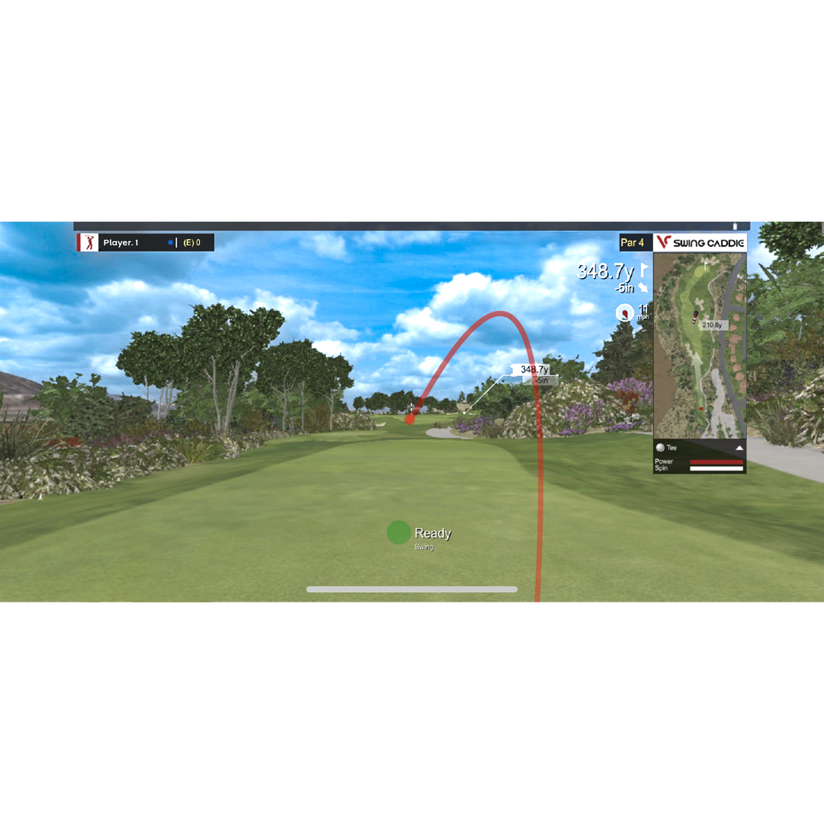 Voice Caddie SC4 Simulator + Launch Monitor | PGA TOUR Superstore