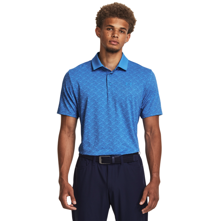Mens Ua Playoff Birdie Jacquard Polo Pga Tour Superstore