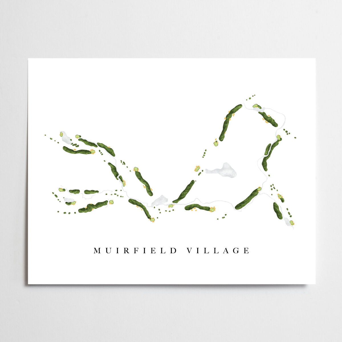 Claire W Muirfield Village Golf Club Golf Course Map | PGA TOUR Superstore