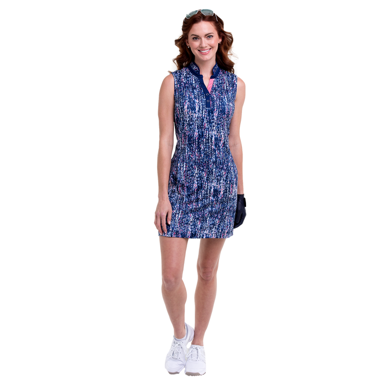 Ep Ny Ombre Dash Print Sleeveless Golf Dress Pga Tour Superstore