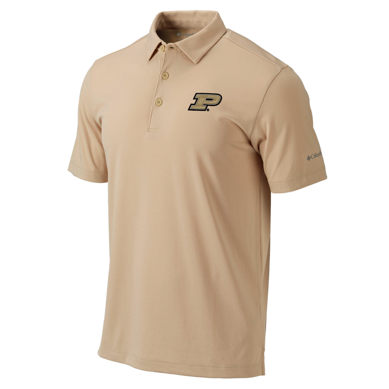 Columbia Purdue Boilermakers Omni Wick Drive Polo Pga Tour Superstore