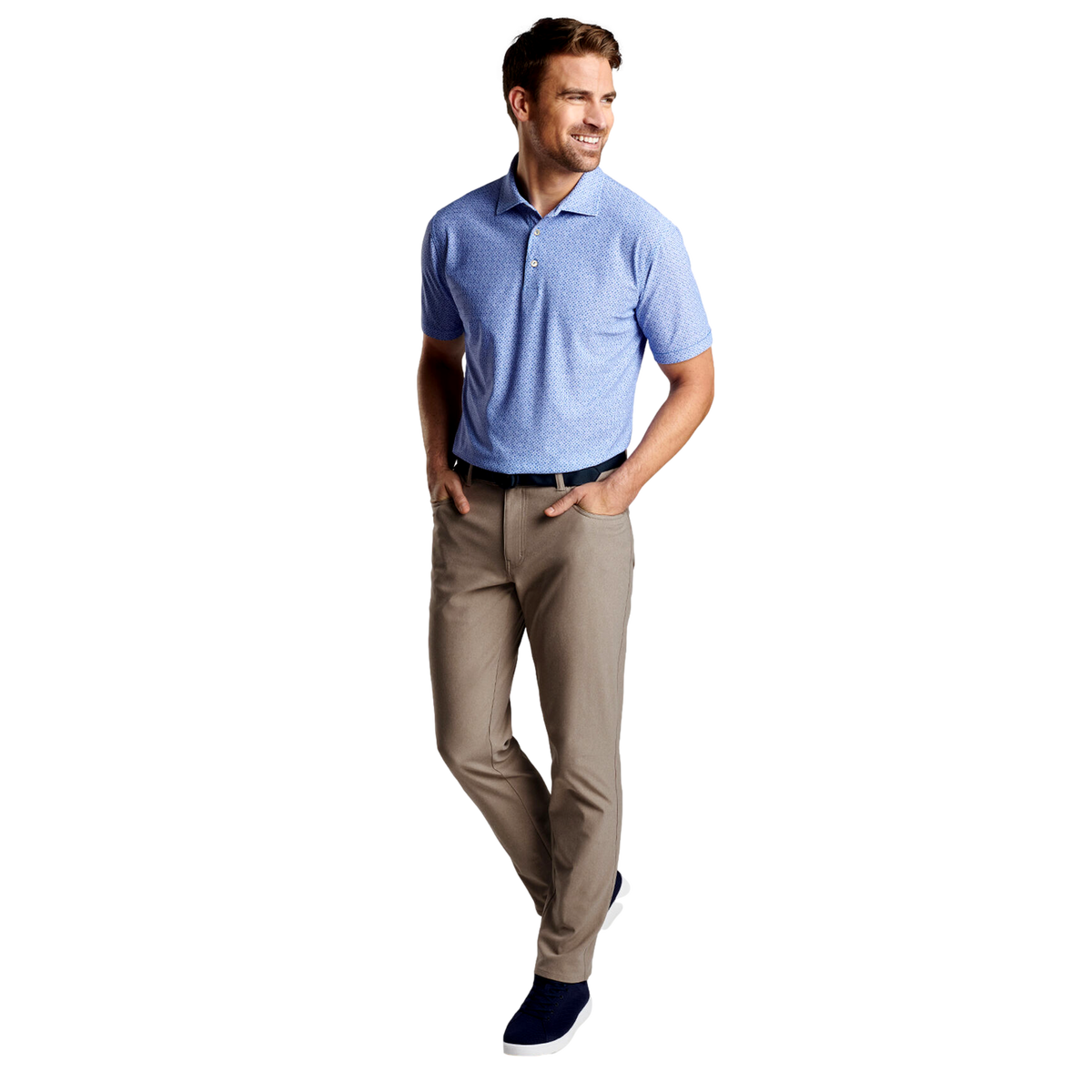 Peter Millar Shirley Performance Mesh Polo | PGA TOUR Superstore
