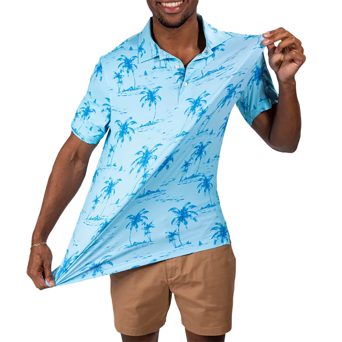 Chubbies The Stay Palm Performance Polo | PGA TOUR Superstore
