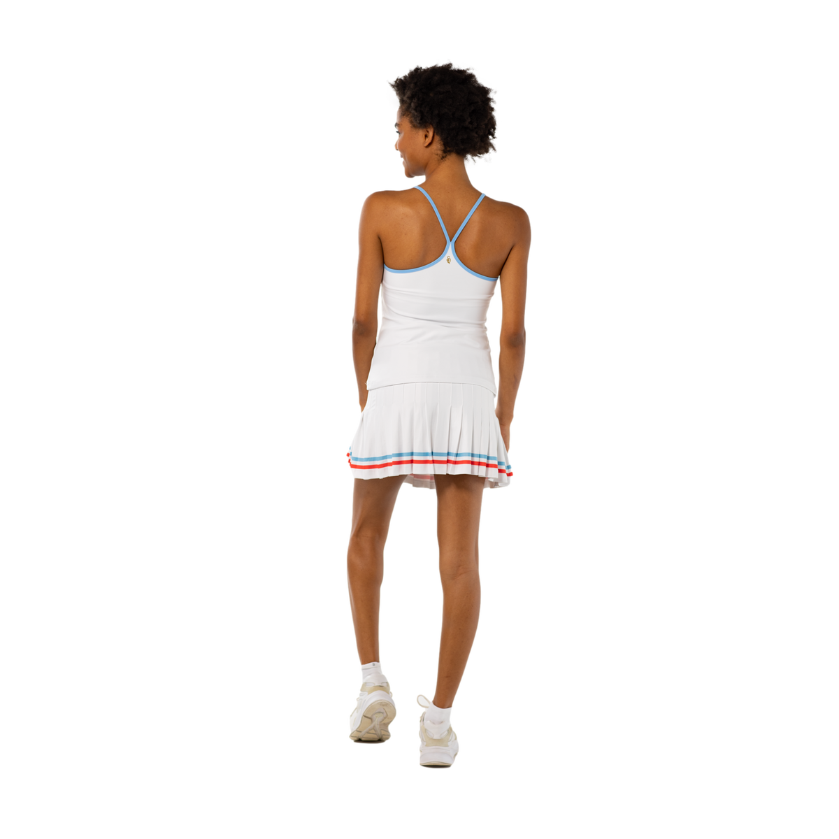 Smith And Quinn Gwen Stripe Pleated 15 Skort Pga Tour Superstore