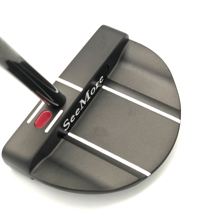 SeeMore PVD Black Si5 Straight Putter | PGA TOUR Superstore
