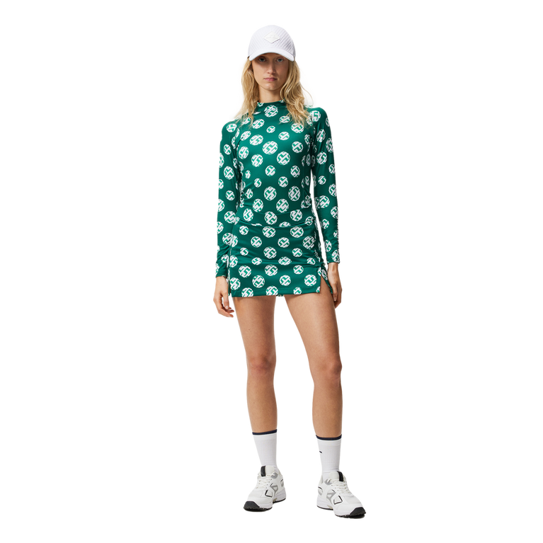 J Lindeberg Amelie Sphere Dot Print 15 Skort Pga Tour Superstore