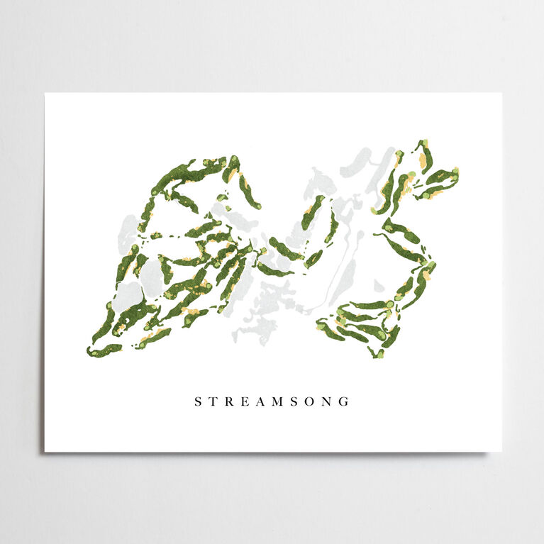 Claire W Streamsong Golf Course Map | PGA TOUR Superstore