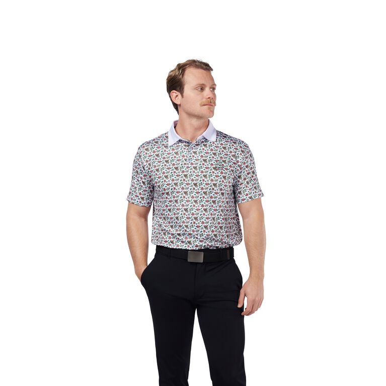 Barstool Sports Floral Polo Pga Tour Superstore