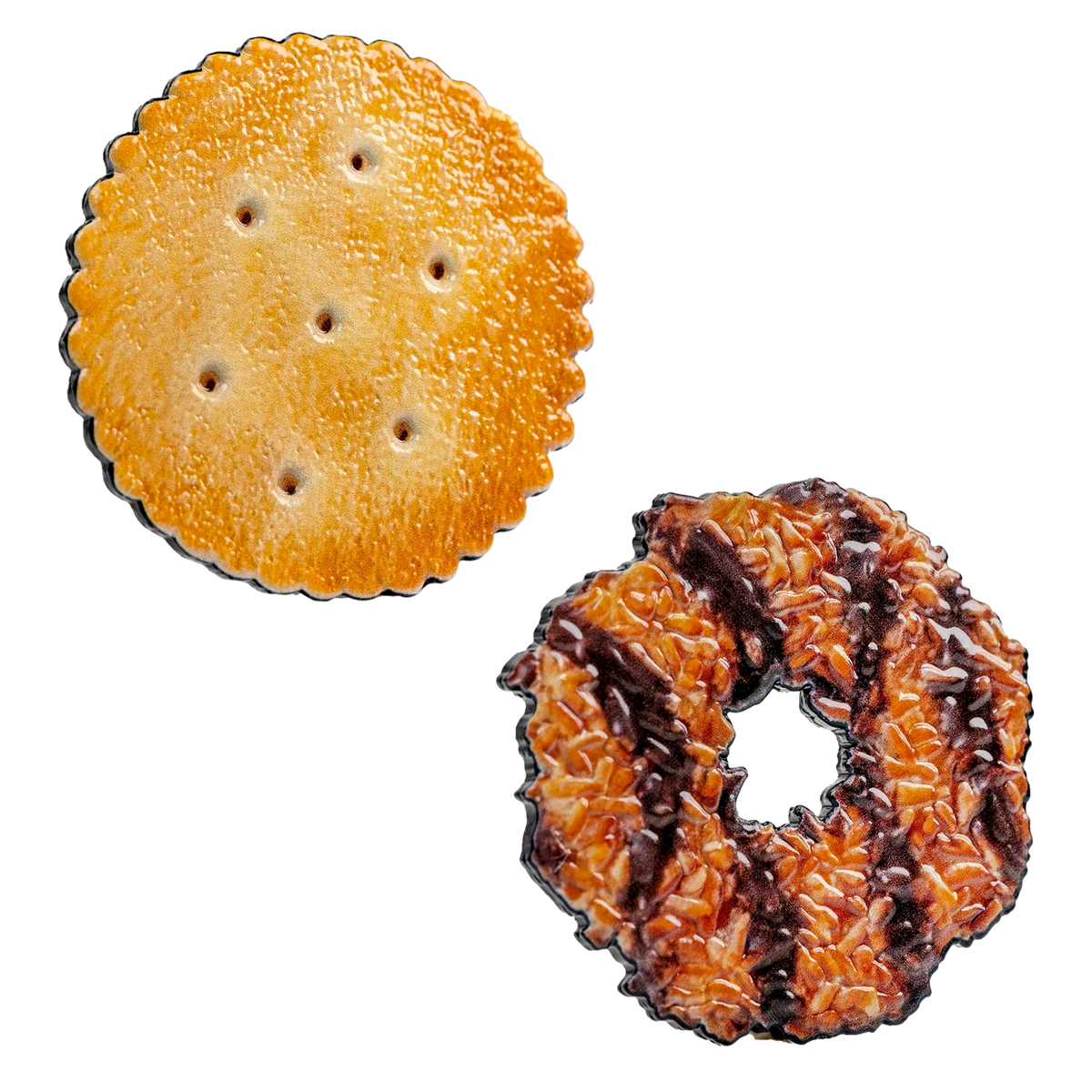 Pins and Aces The Gilmore Cracker and Samoa Cookie Ball Marker Bundle ...