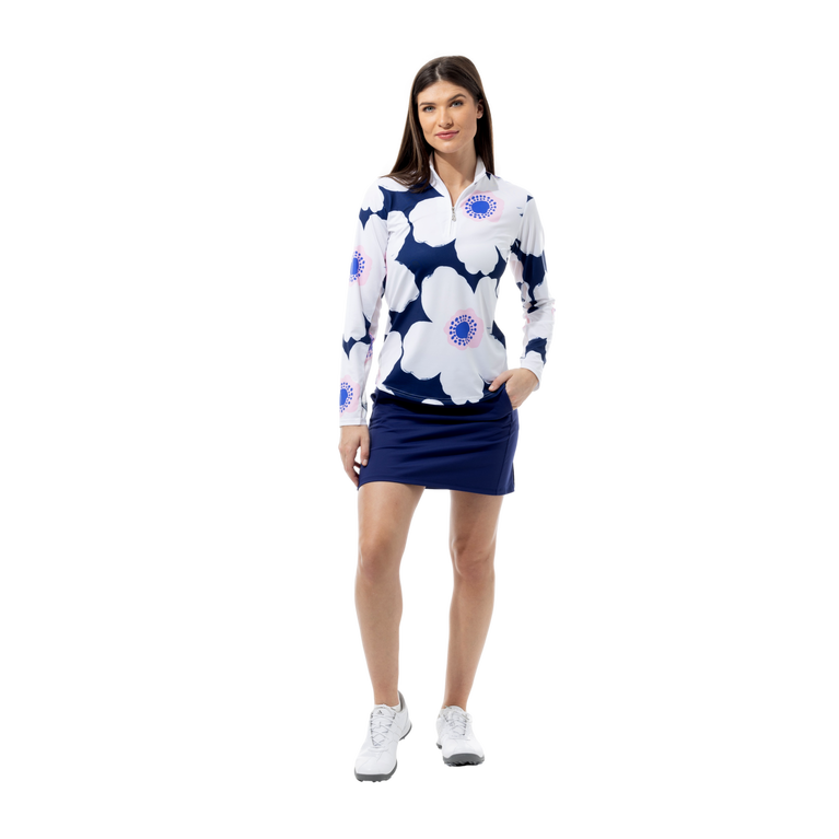 San Soleil Finlandia Solcool Quarter Zip Pull Over Pga Tour Superstore