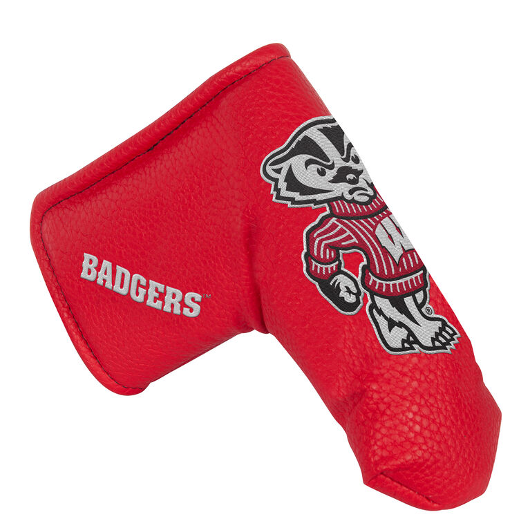 Team Effort Wisconsin Badgers Blade Putter Cover Pga Tour Superstore