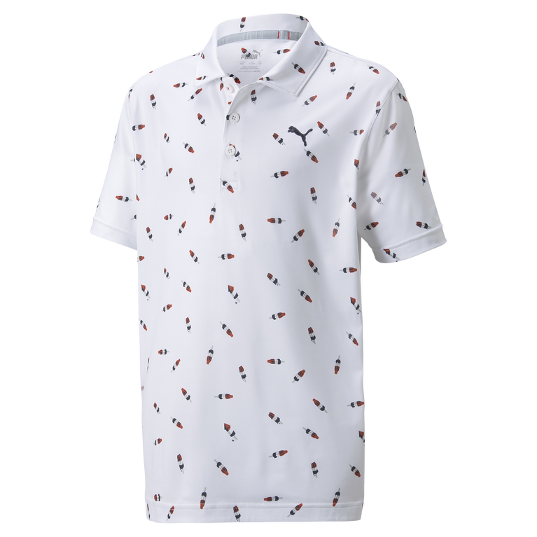 PUMA Boys CLOUDSPUN Popsi-Cool Golf Polo | PGA TOUR Superstore