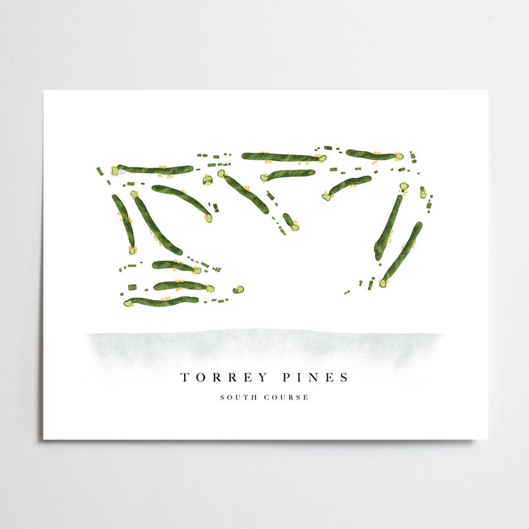 Claire W Torrey Pines - South Course - Golf Course Map | PGA TOUR ...