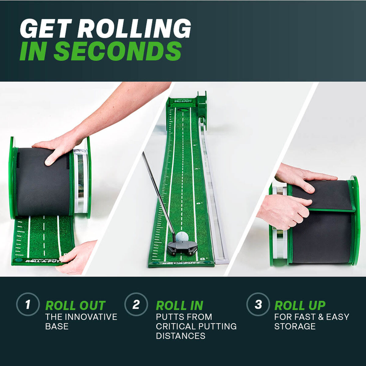 Perfect Practice Roll-A-Putt Putting Mat | PGA TOUR Superstore