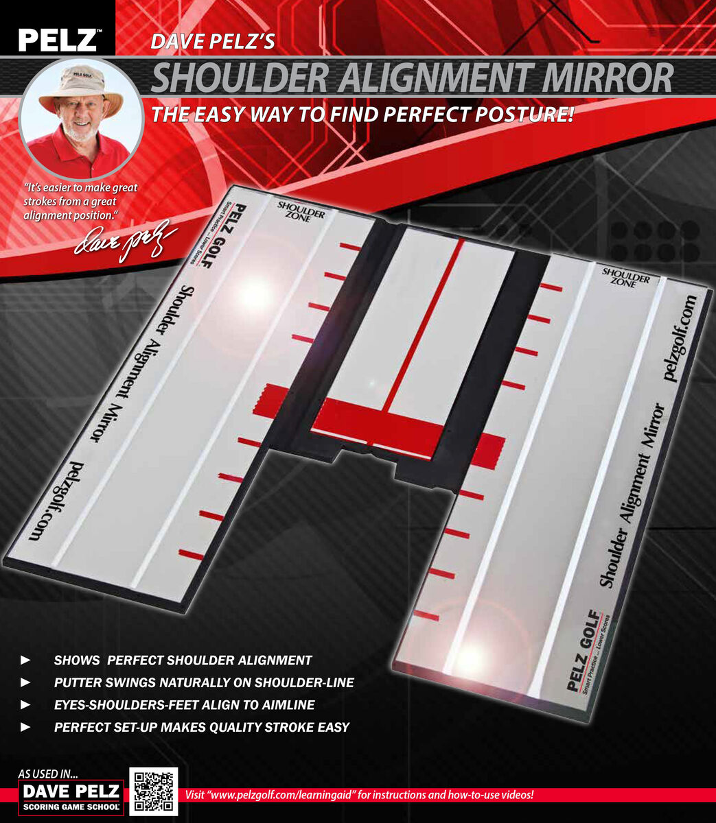 Dave Pelz's Shoulder Alignment Mirror | PGA TOUR Superstore