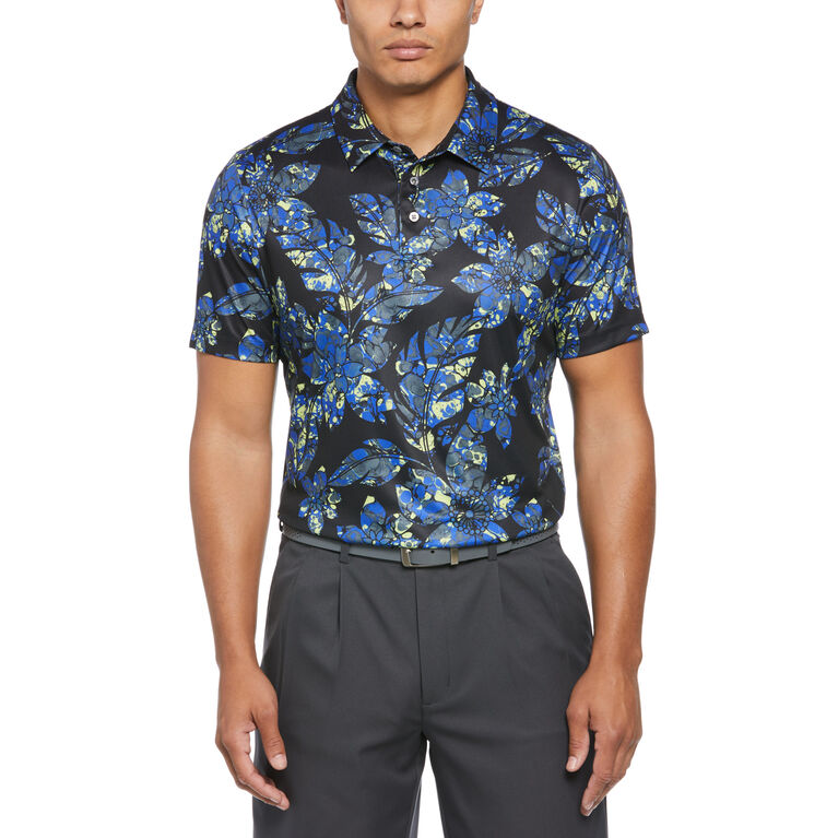 Pga Tour Apparel Botanical Print Polo Pga Tour Superstore