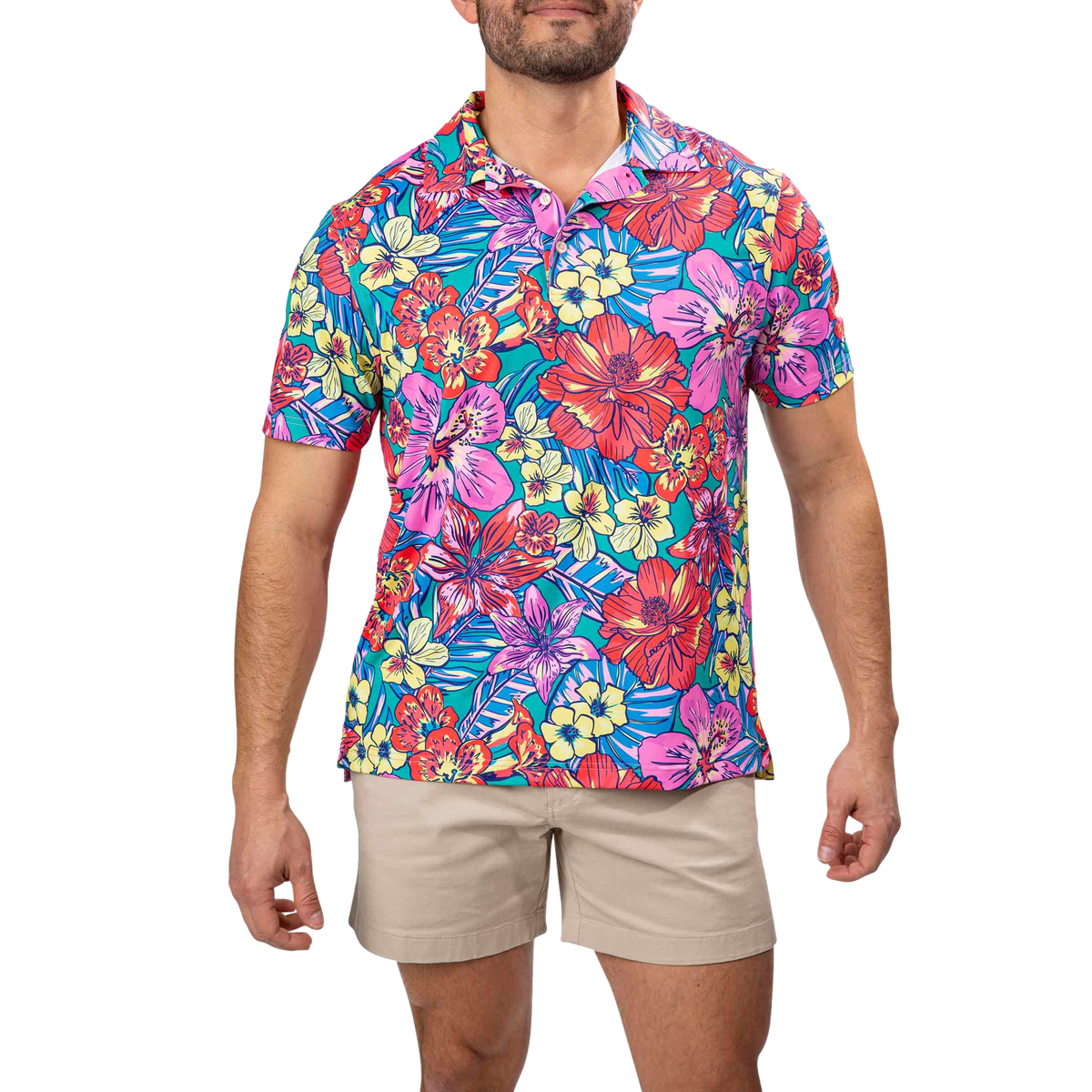 Chubbies Tropical Gardens Polo | PGA TOUR Superstore