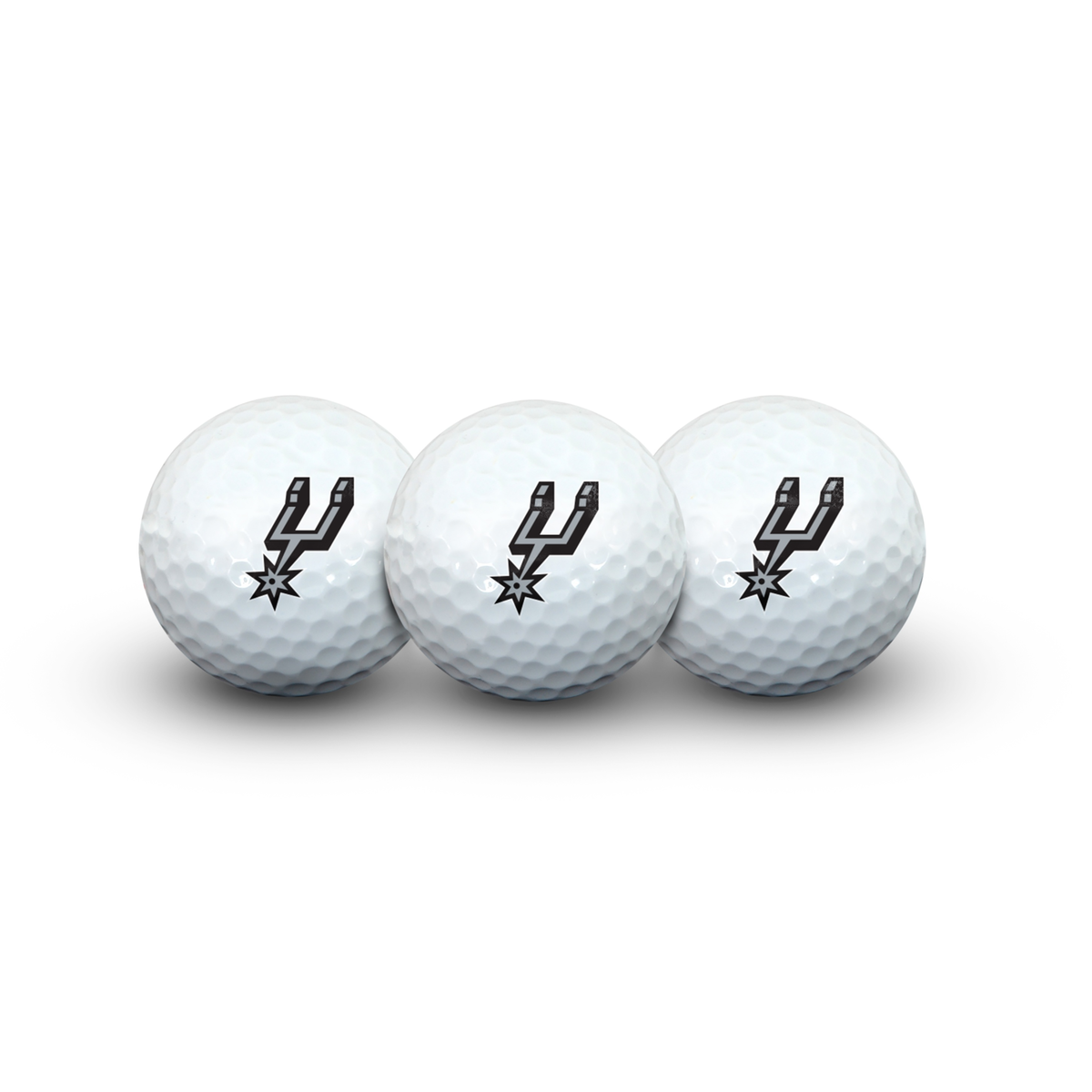 Team Effort San Antonio Spurs Golf Ball 3 Pack | PGA TOUR Superstore