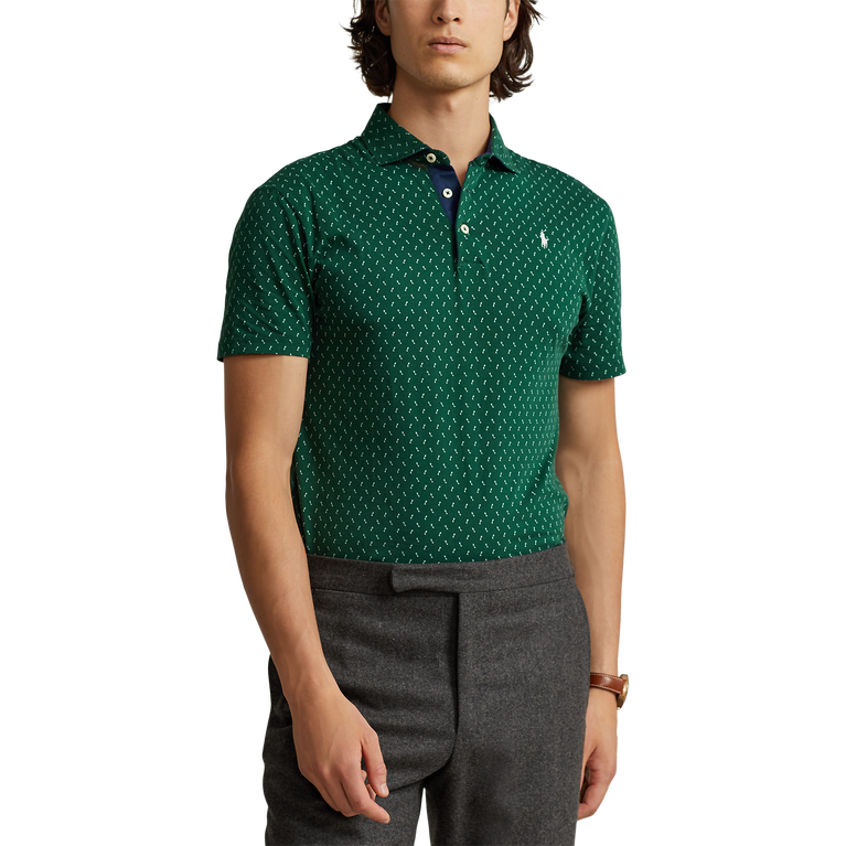 Polo Ralph Lauren Classic Fit Printed Jersey Polo Shirt Pga Tour
