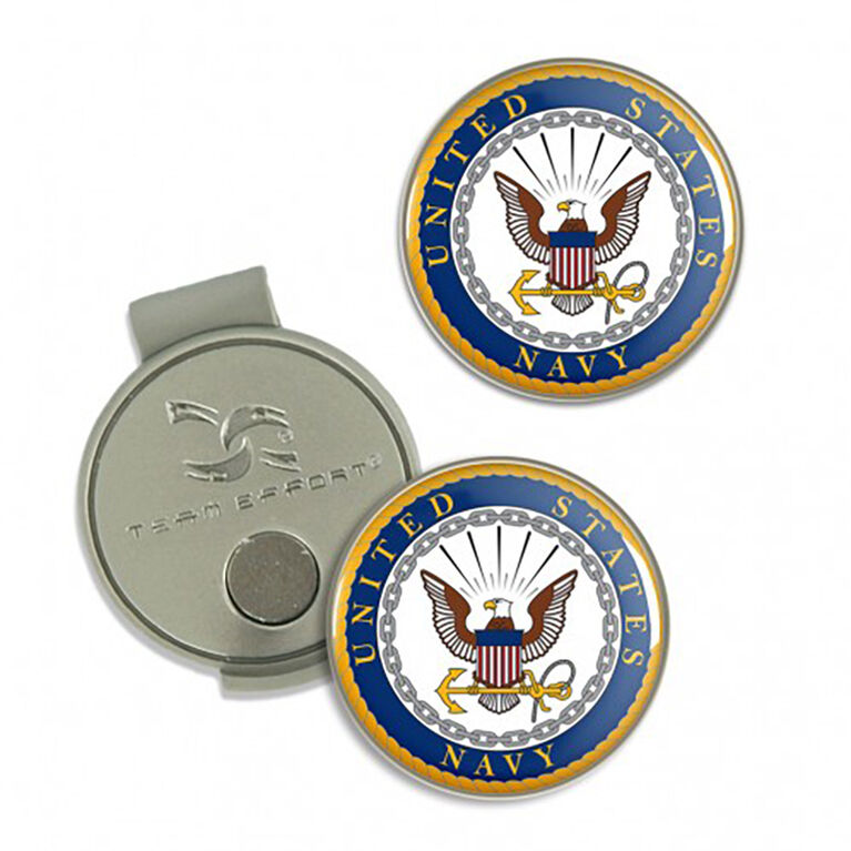 Team Effort Navy Hat Clip Pga Tour Superstore