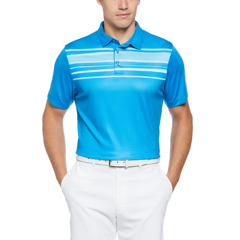 PGA TOUR Apparel Terrain Chest Print Polo | PGA TOUR Superstore