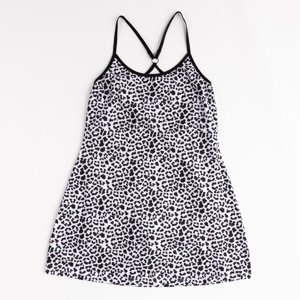 Pebble Beach Spaghetti Strap Leopard Print Dress Pga Tour Superstore