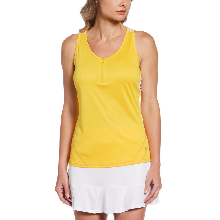 Grand Slam Zip Front Tennis Tank Top Pga Tour Superstore