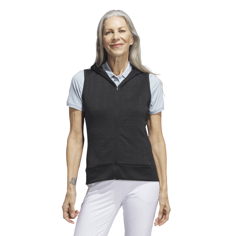 adidas COLD.RDY Textured Full Zip Vest | PGA TOUR Superstore