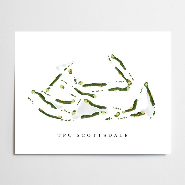 Claire W TPC Scottsdale - Stadium Course - Golf Course Map | PGA TOUR ...