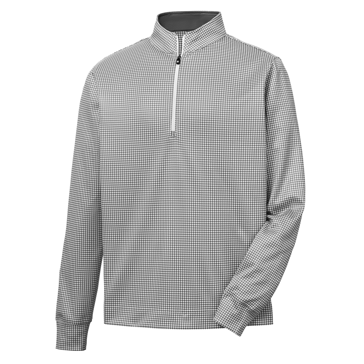 Footjoy Houndstooth Jacquard Quarter Zip Pullover Pga Tour Superstore