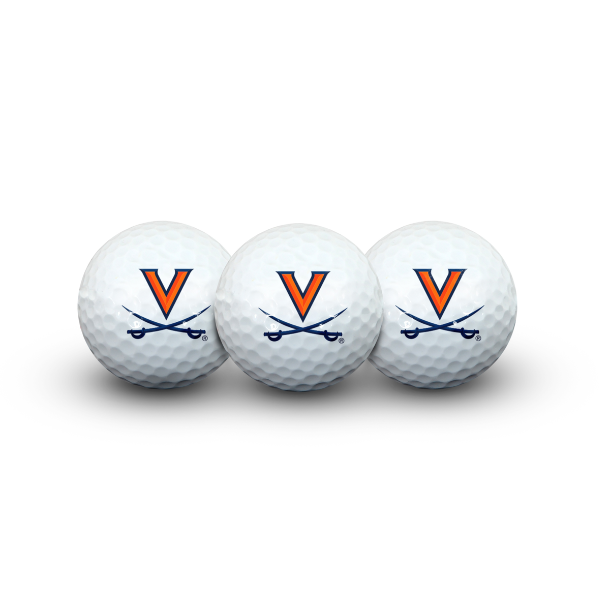 Team Effort Virginia Cavaliers Golf Ball 3 Pack | PGA TOUR Superstore