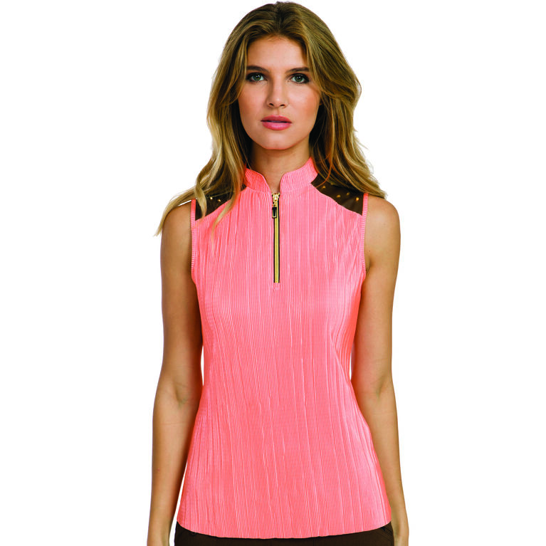 Jamie Sadock Sleeveless Solid Crunch Top | PGA TOUR Superstore