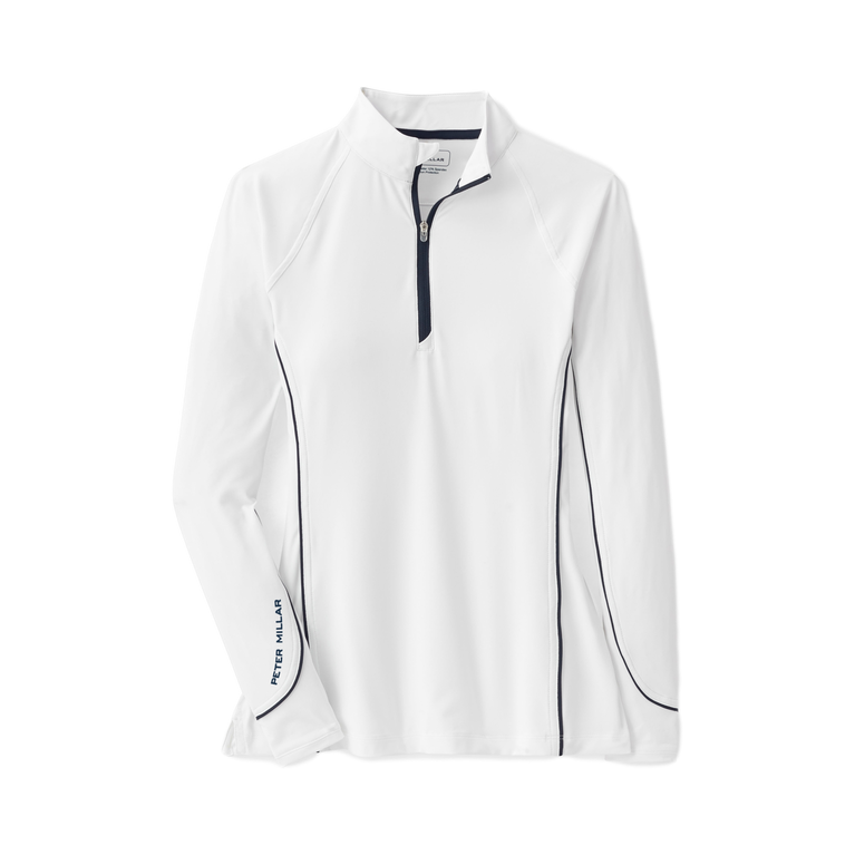Peter Millar Lightweight Sun Comfort Long Sleeve Base Layer Polo | PGA ...