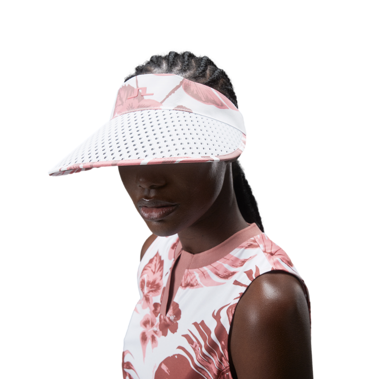 J. Lindeberg Vera Floral Visor | PGA TOUR Superstore