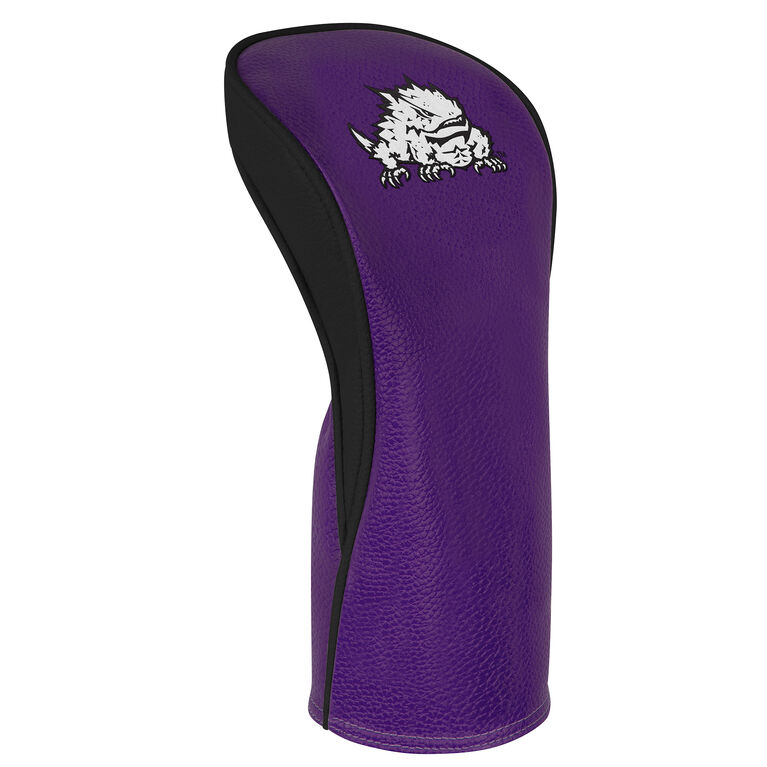 Team Effort Texas Christian Horned Frogs Driver Headcover Pga Tour