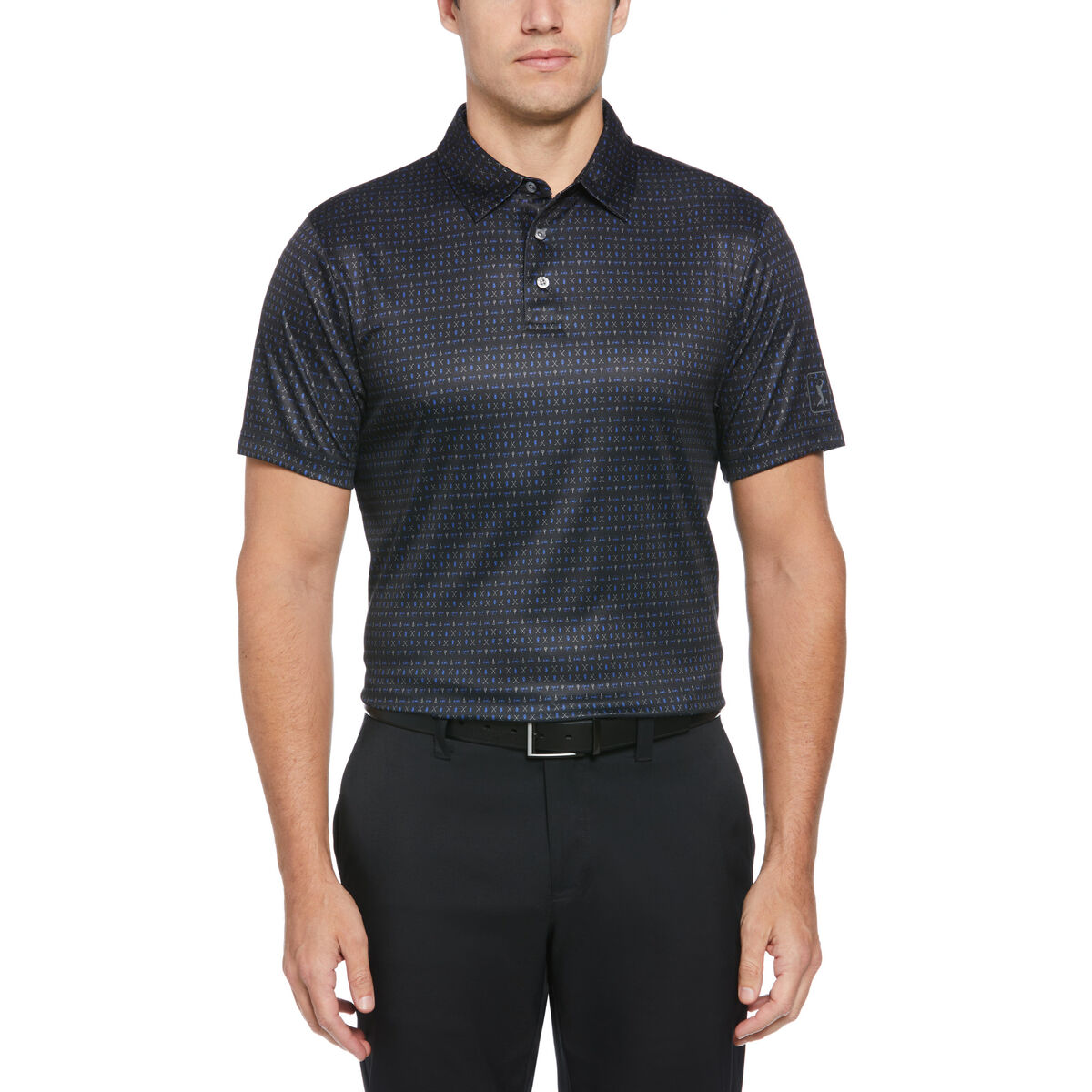PGA TOUR Apparel Regimental Golf Print Polo | PGA TOUR Superstore