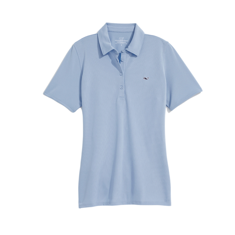 Vineyard Vines Pique Short Sleeve Womens Polo Shirt Pga Tour Superstore